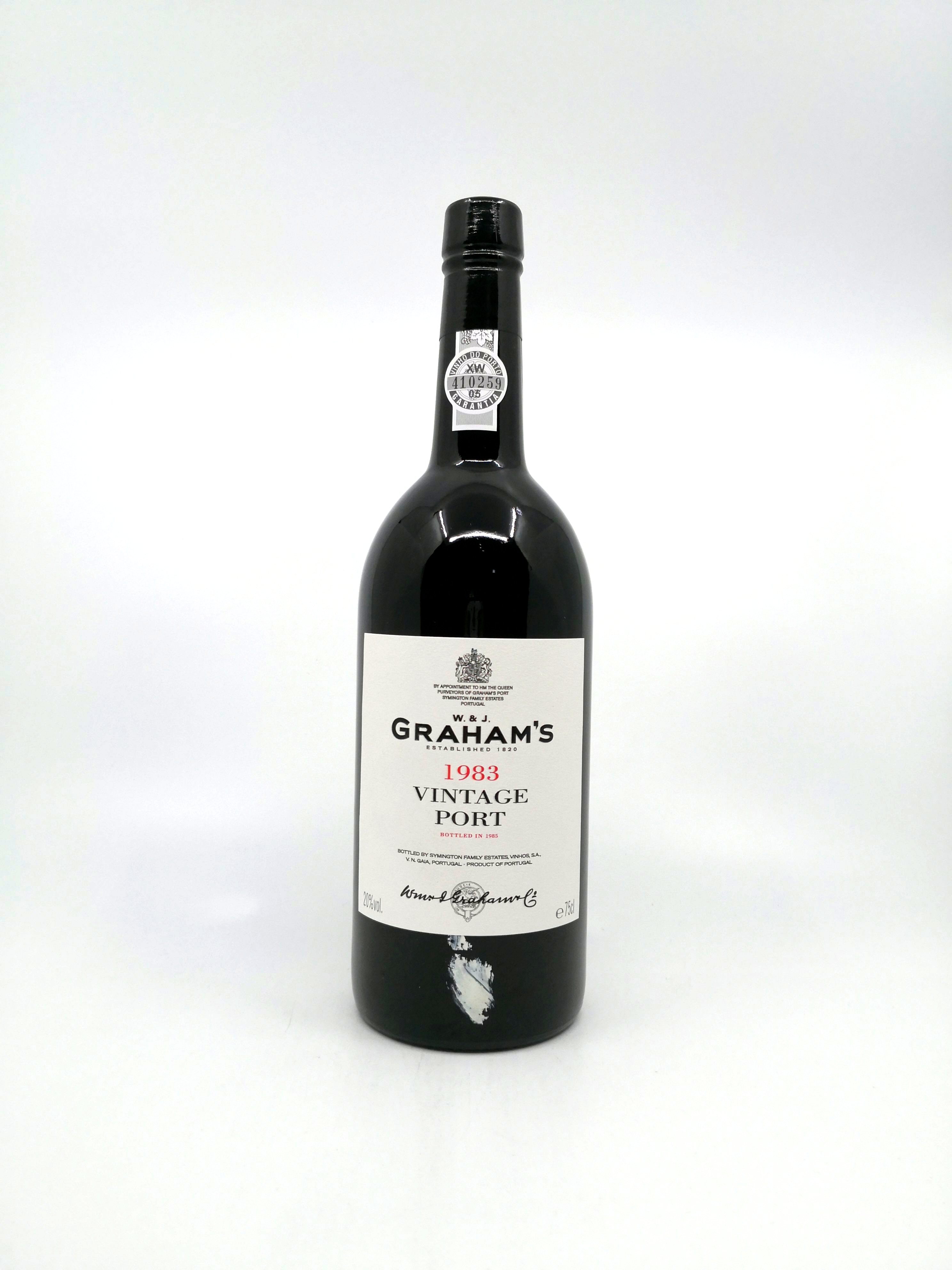 W & J Graham's Vintage Port 1983