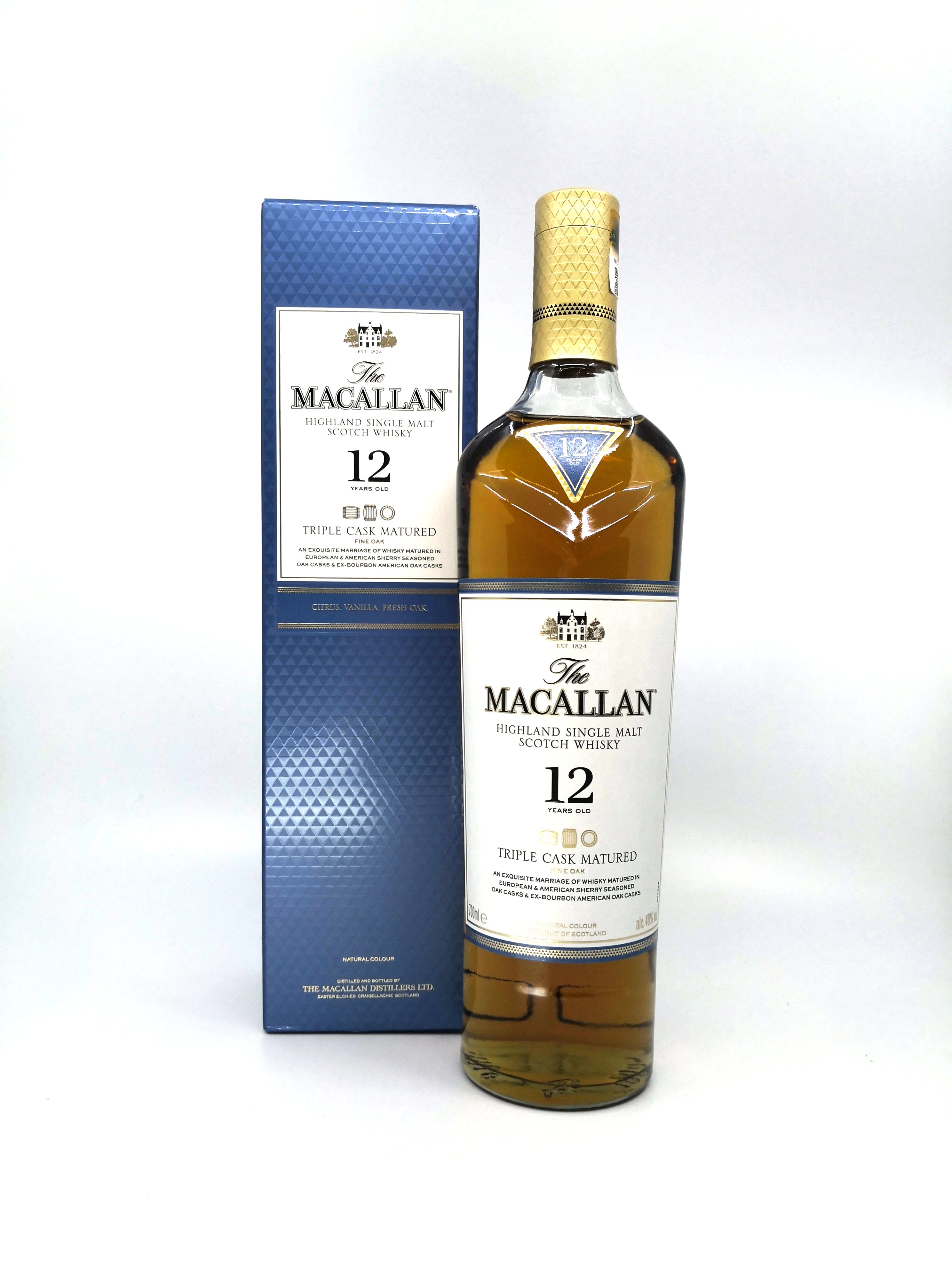 The Macallan 12 Years Triple Cask NV